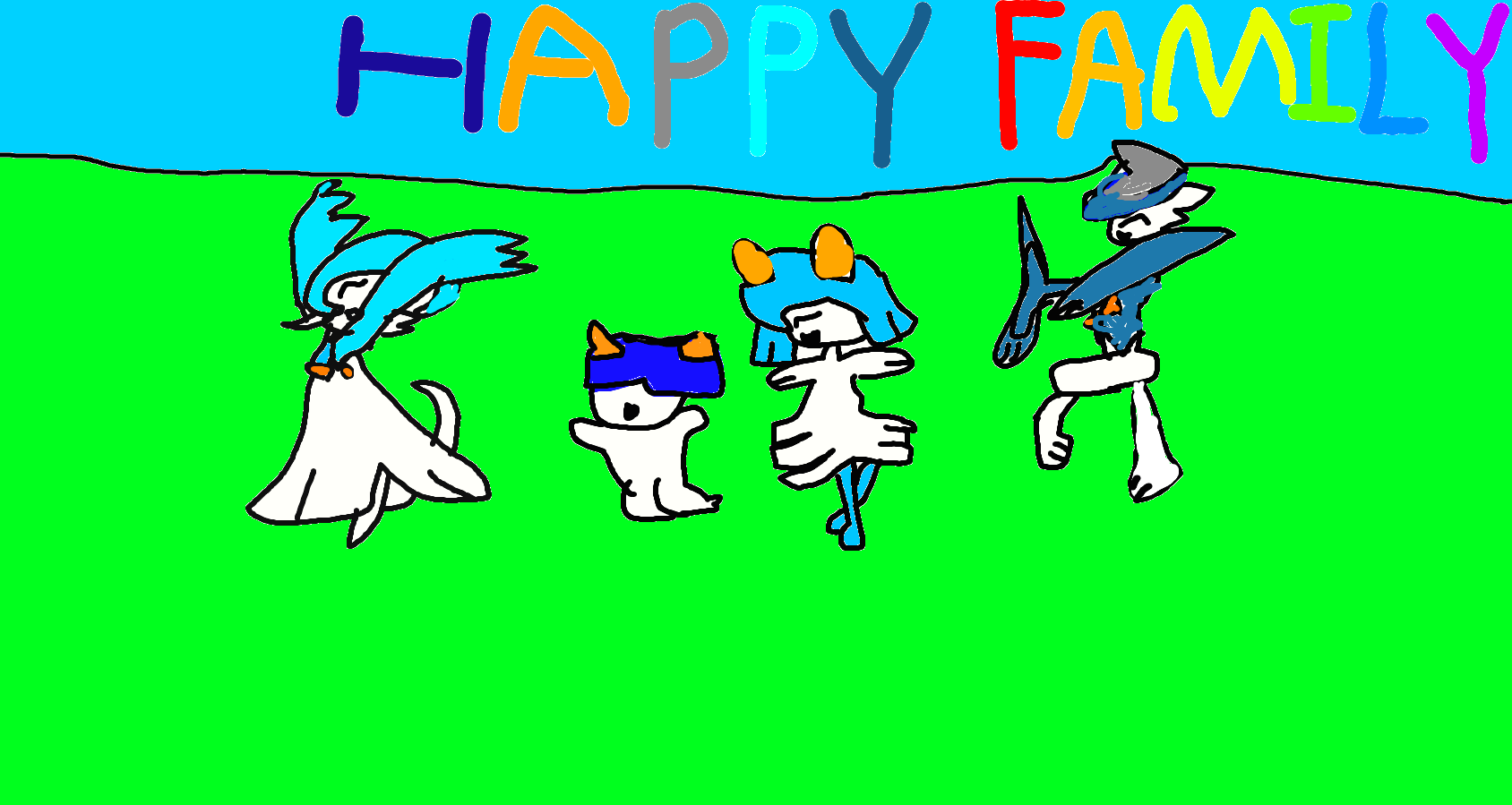 Happy shiny ralts family! by pokemongirl223 on DeviantArt