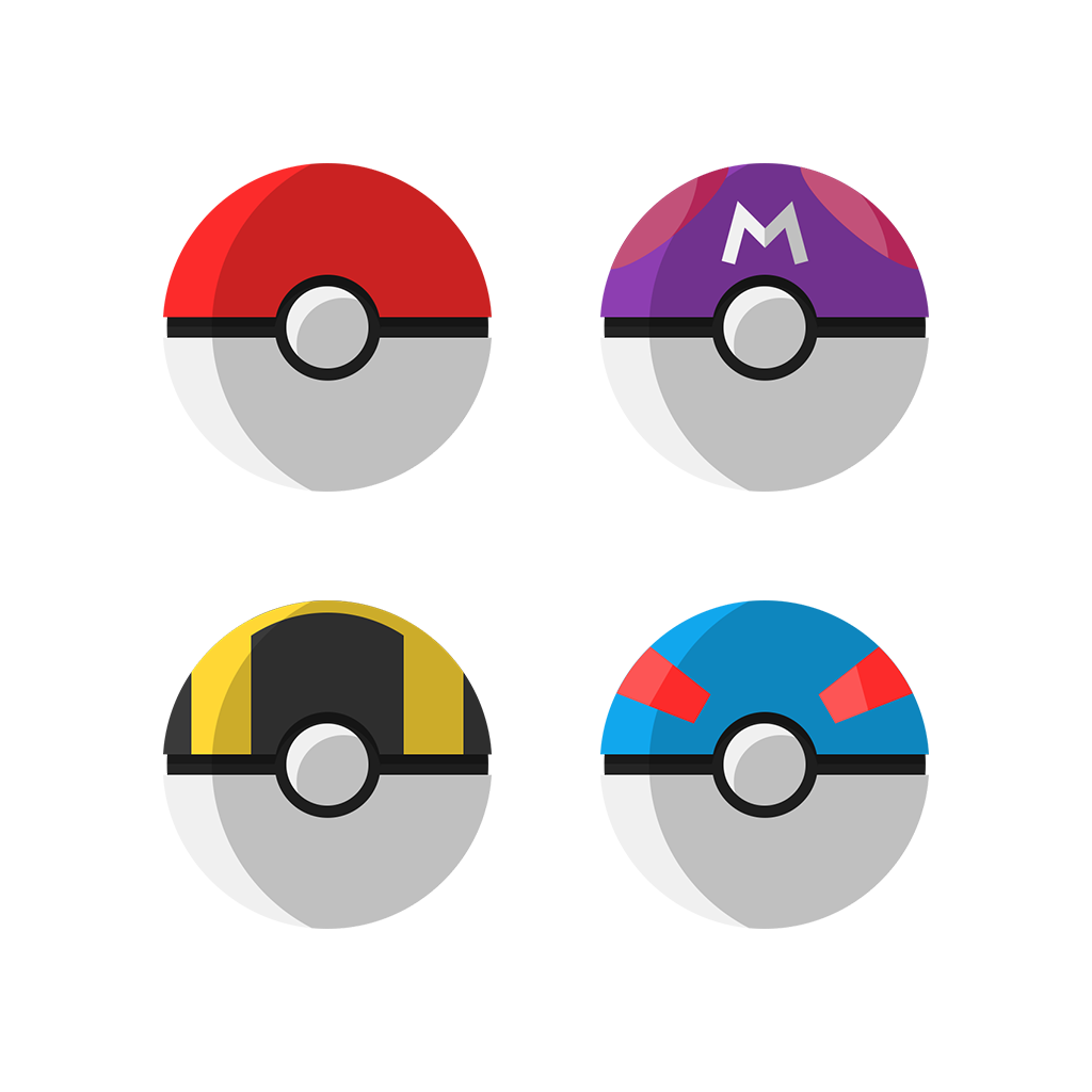 Poke Balls (Generation I) - Free Icons by moksbalindong on DeviantArt