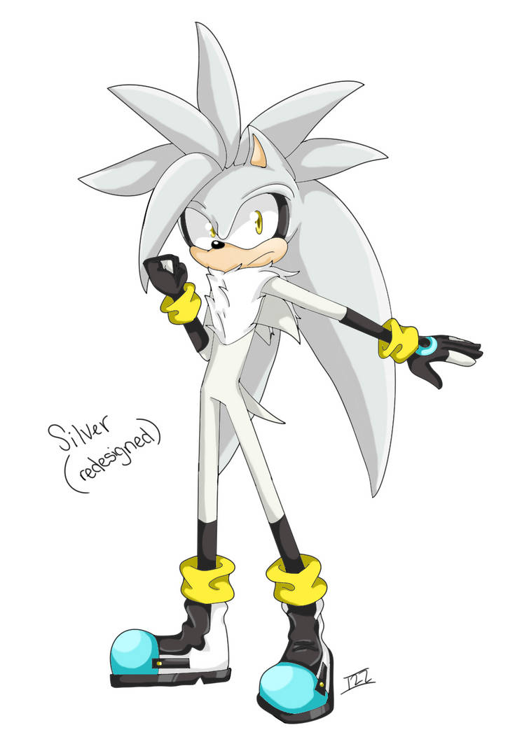 Silver the Hedgehog Redesign by Kae-d on DeviantArt