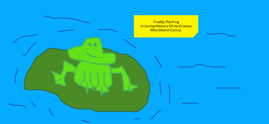 freddy the frog by 186lilly on DeviantArt