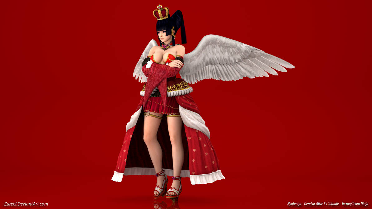 Nyotengu Render 1 By Zareef On Deviantart