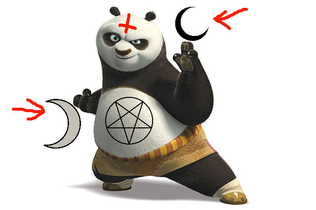 baphomet po panda devil by baphomet-satan-666 on DeviantArt