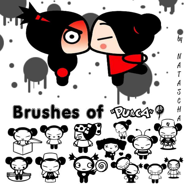Pucca Brushes by nataschamyeditions on DeviantArt
