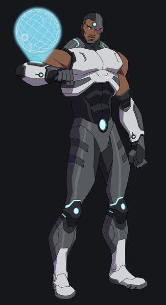 Victor 'Vic' Stone - Cyborg by Riviellan on DeviantArt