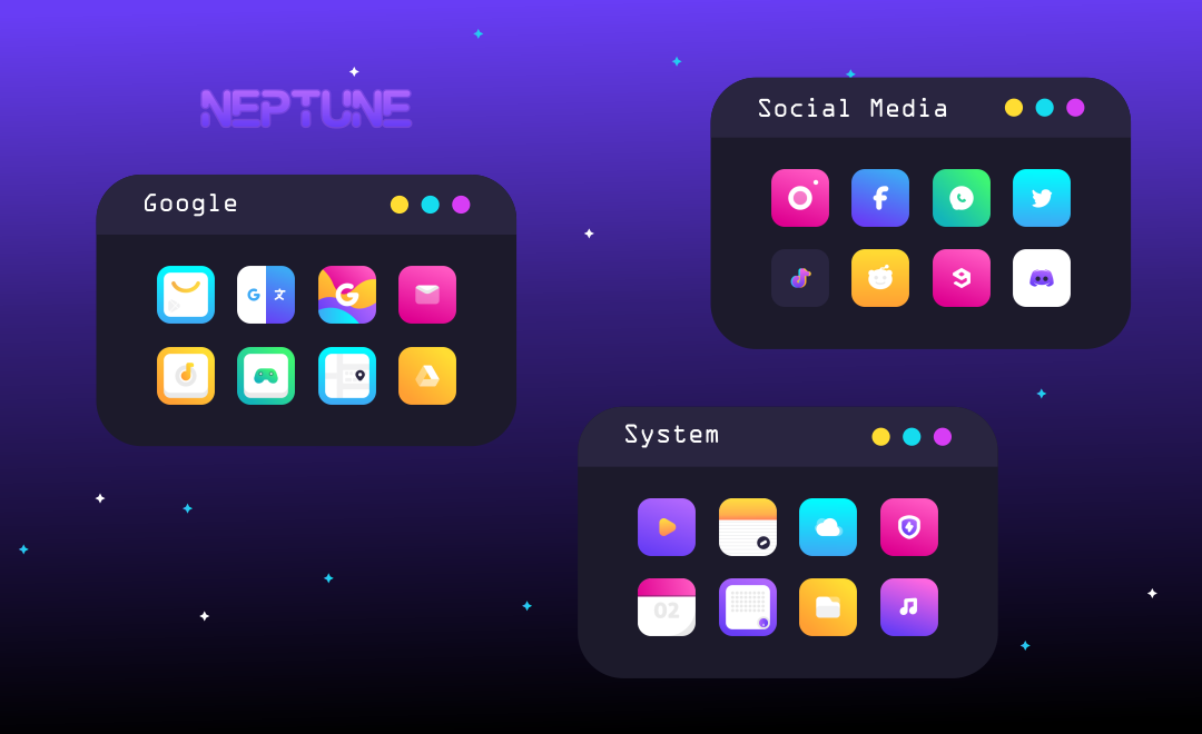 Neptune Icon Pack by Aditya-Azka on DeviantArt