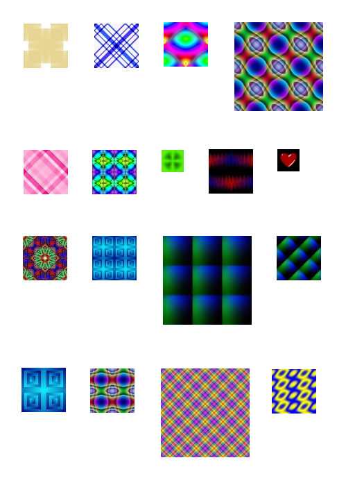 GIMP Patterns: Colorful Tiles by 1389AD on DeviantArt