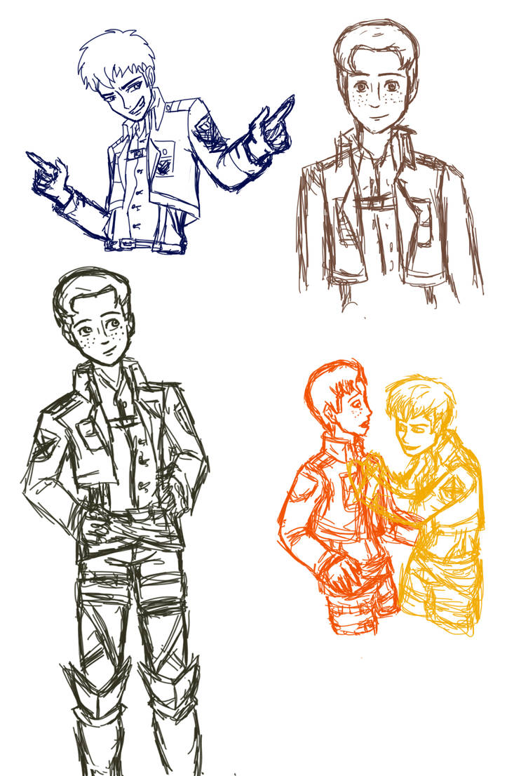 Marco and jean by Maygirl96 on DeviantArt