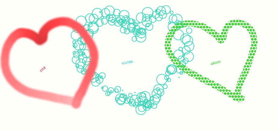 FIRE, WATER, GRASS by GamerPikachu on DeviantArt