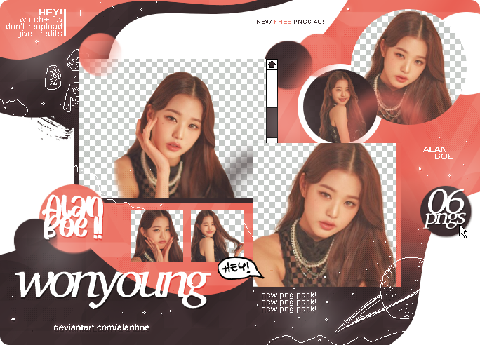 PNG PACK # 002: WONYOUNG -- alanboe. by alanboe on DeviantArt