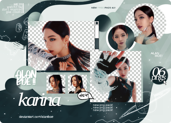 PNG PACK # 003: KARINA -- alanboe. by alanboe on DeviantArt