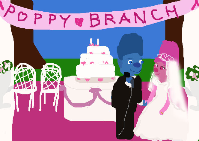 Wedding of Poppy and Branch by freacls on DeviantArt