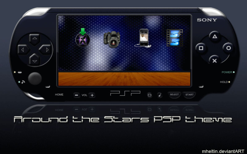 Around the Star PSP theme by Mheltin on DeviantArt