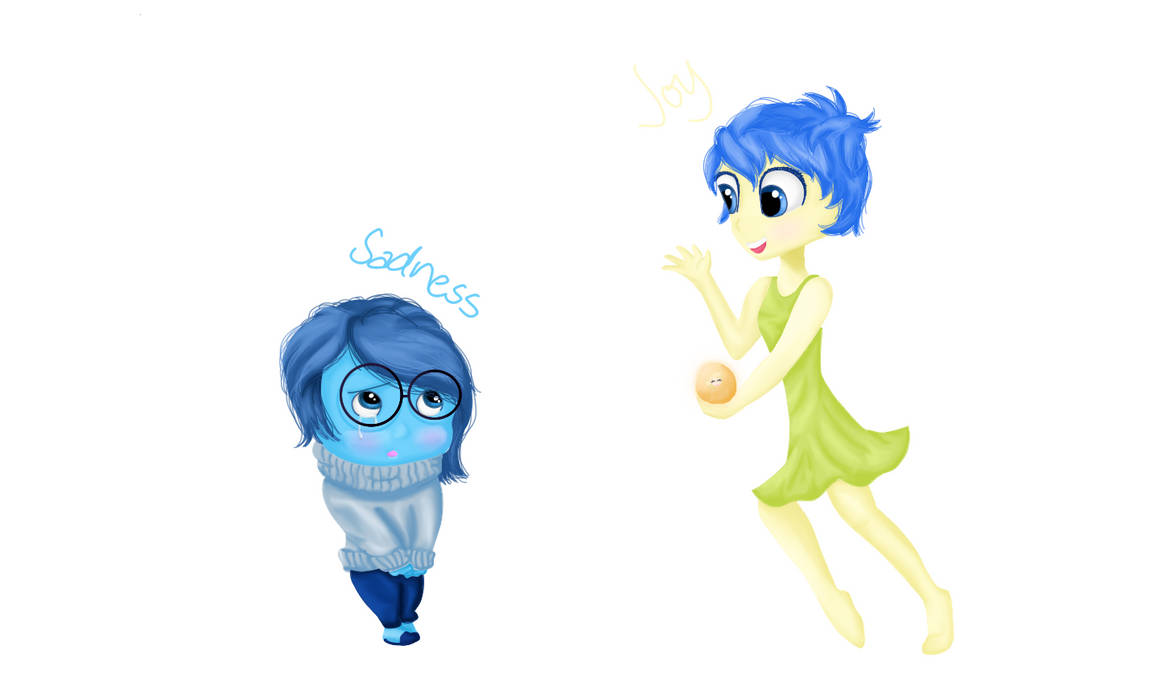 Inside Out- Joy and Sadness by Winterfrost321 on DeviantArt