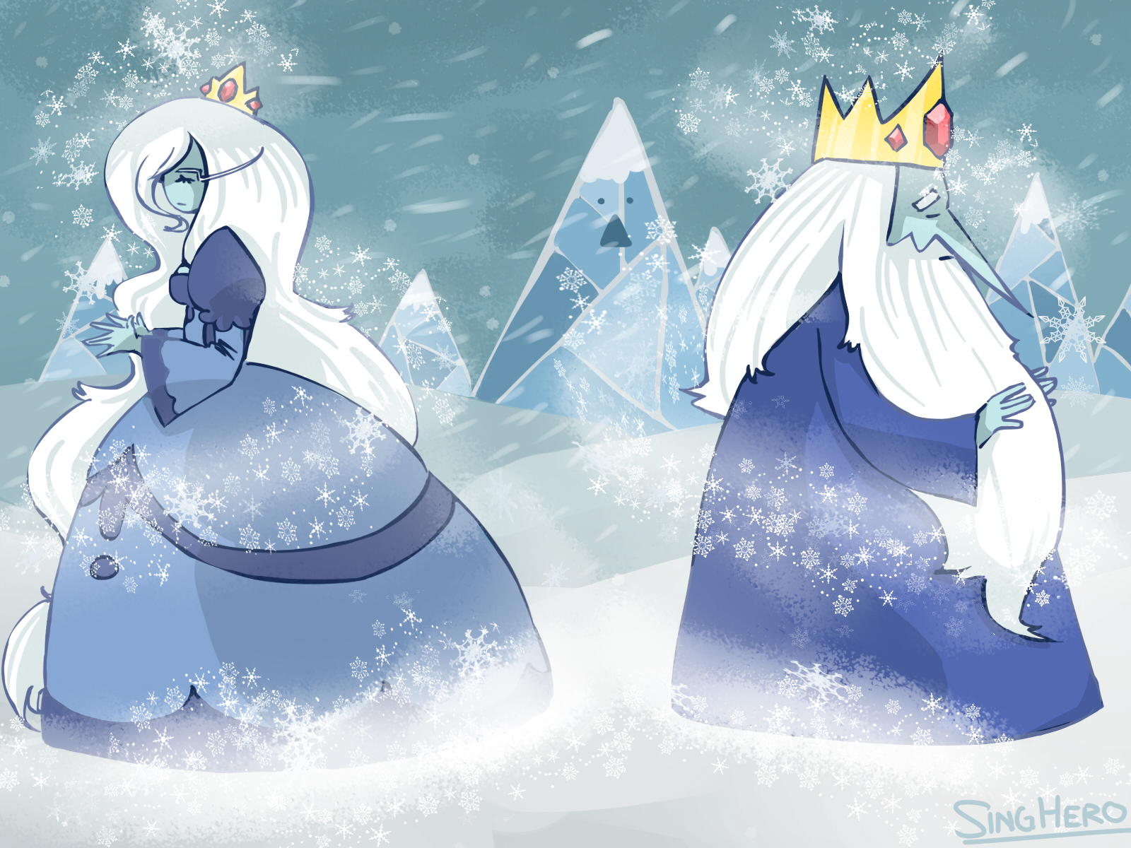 Ice Queen by singorange on DeviantArt