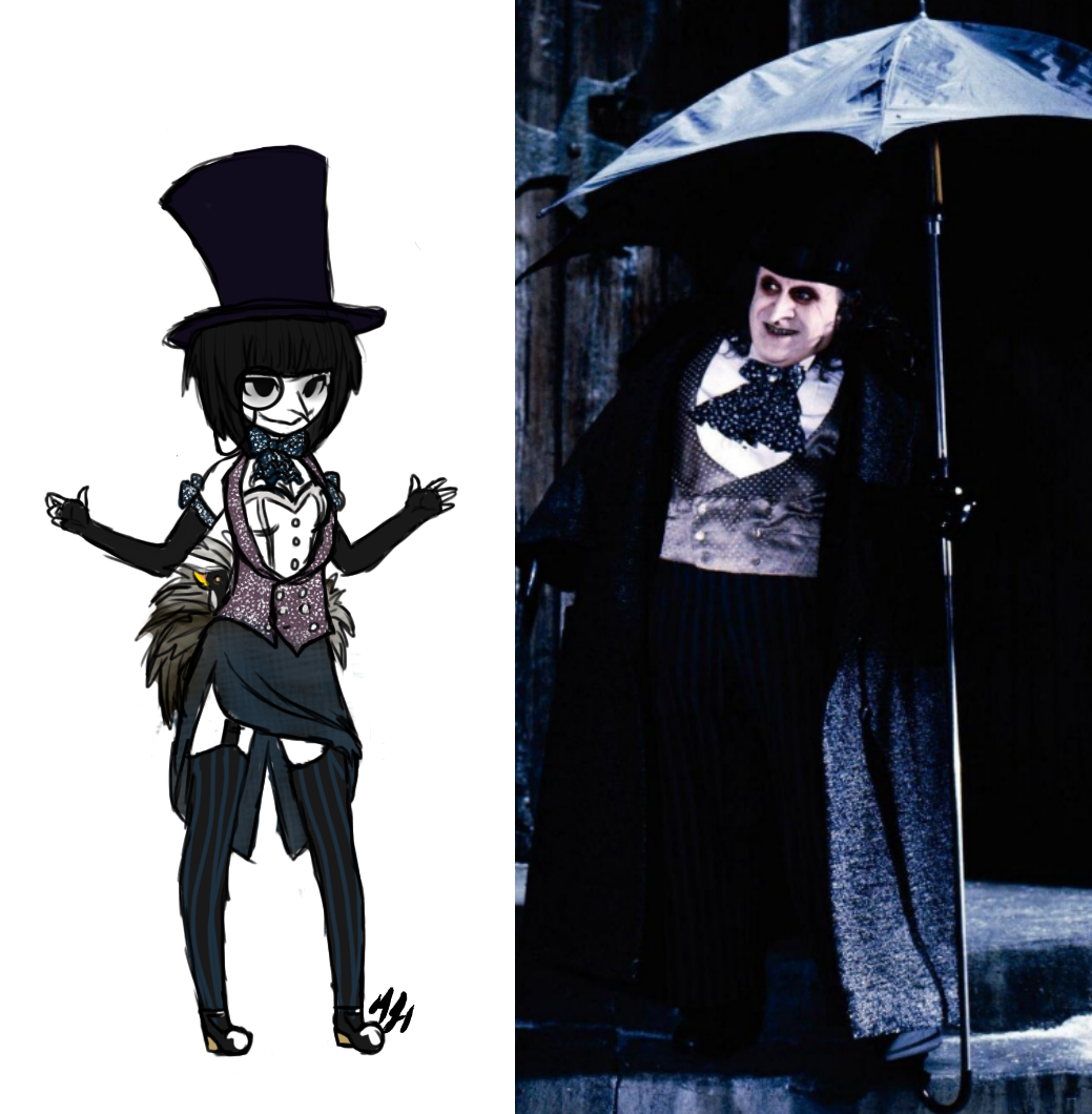 the penguin - design concept by massacremarie18 on DeviantArt