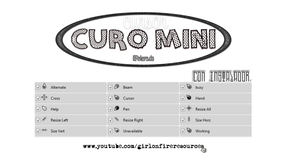 Cursor: Curo Mini by iEPeters on DeviantArt