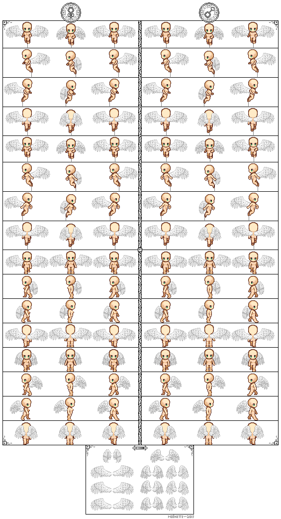 Wing Pack [Part 1] by Moenettewashere on DeviantArt