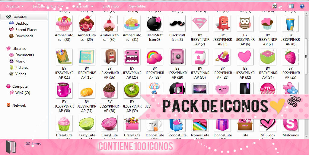 Pack De Iconos by Girlspng on DeviantArt