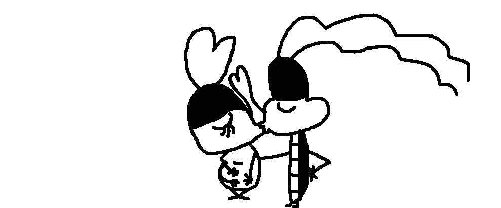 Romantic Cockroach Kiss Base by HobbyPony on DeviantArt