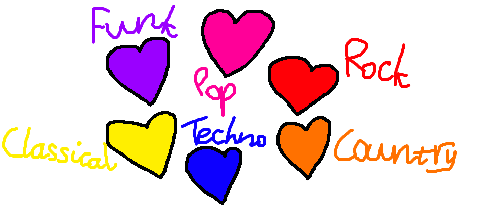 Trolls World Tour - Music Style Hearts by HobbyPony on DeviantArt