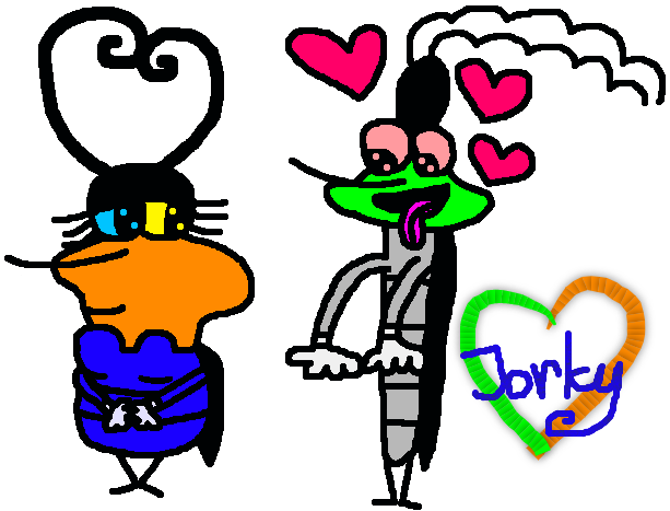 Marky x Jo Jo (Cockroach Love) by HobbyPony on DeviantArt