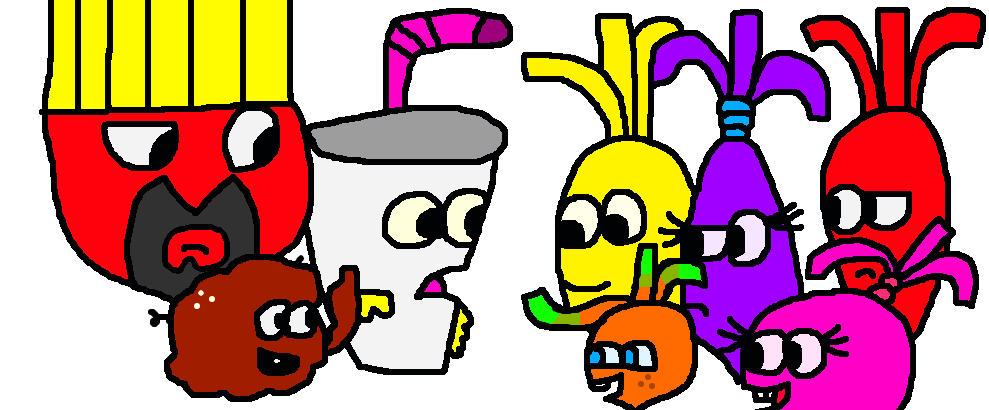 The Aqua Teens meets The Beets from The Beet Party by HobbyPony on ...