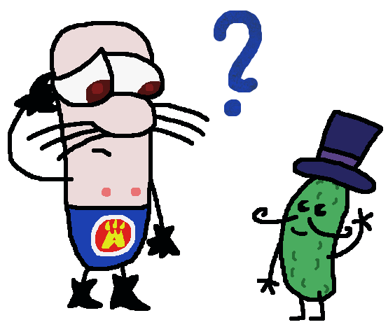 Enk Adrenalini meets Mr. Pickels by HobbyPony on DeviantArt