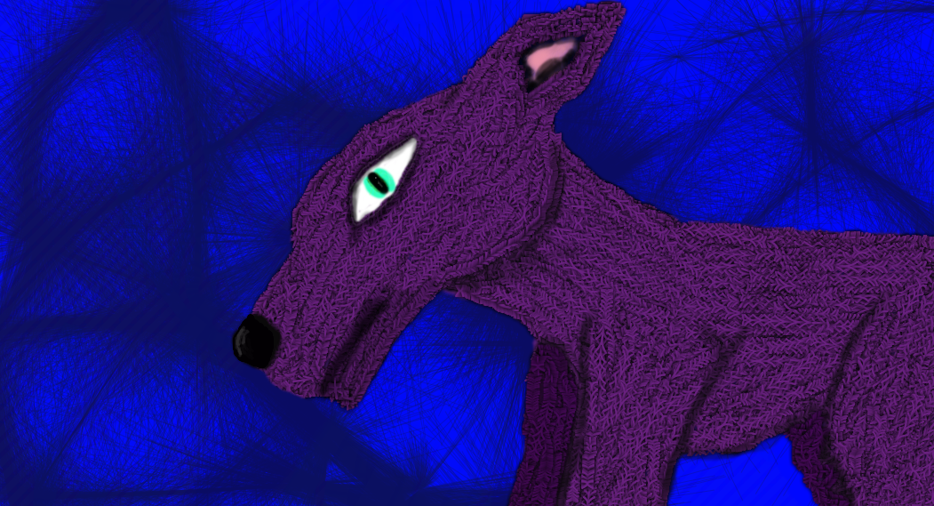 Violet Wolf by PoseidonEarthquaker on DeviantArt