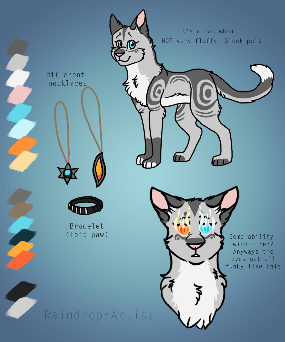 Raindrop reference - early 2016 by Raindrop-Artist on DeviantArt