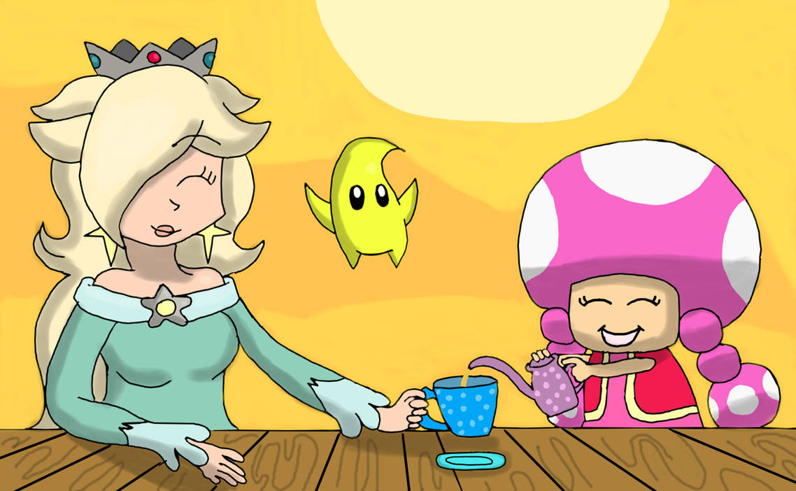 Fav. Mario Girls and their Tea Party. by AfroOtaku917 on DeviantArt