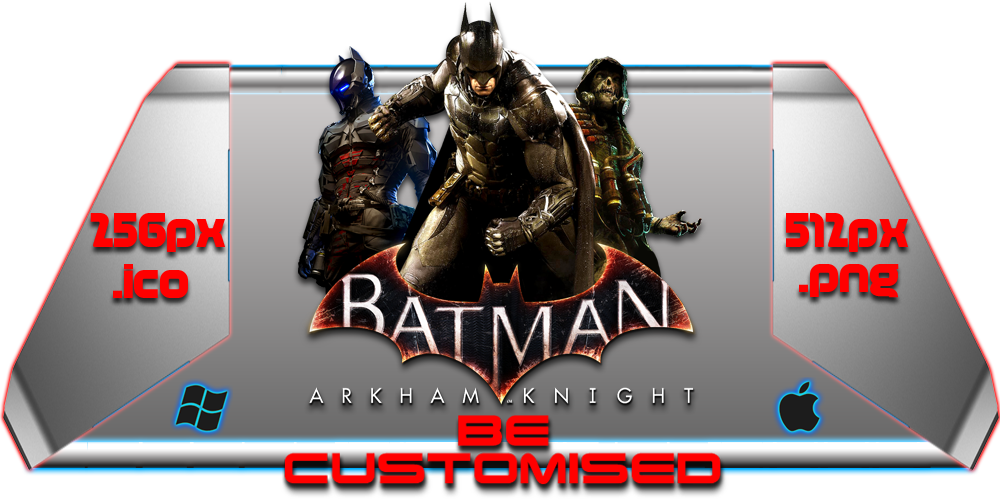 Batman Arkham Knight - Icon 2 By Ashish913 by Ashish-Kumar on DeviantArt