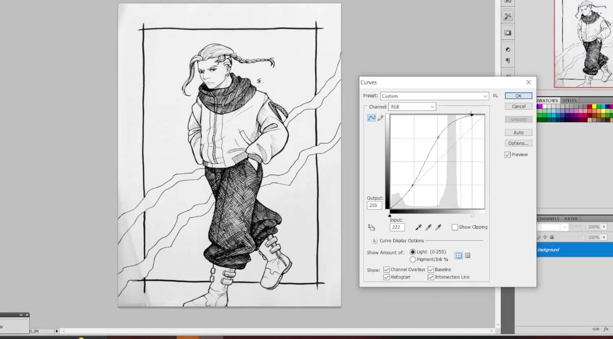 How I Draw: Editing my Traditional Art by TheKikkaKibaz on DeviantArt