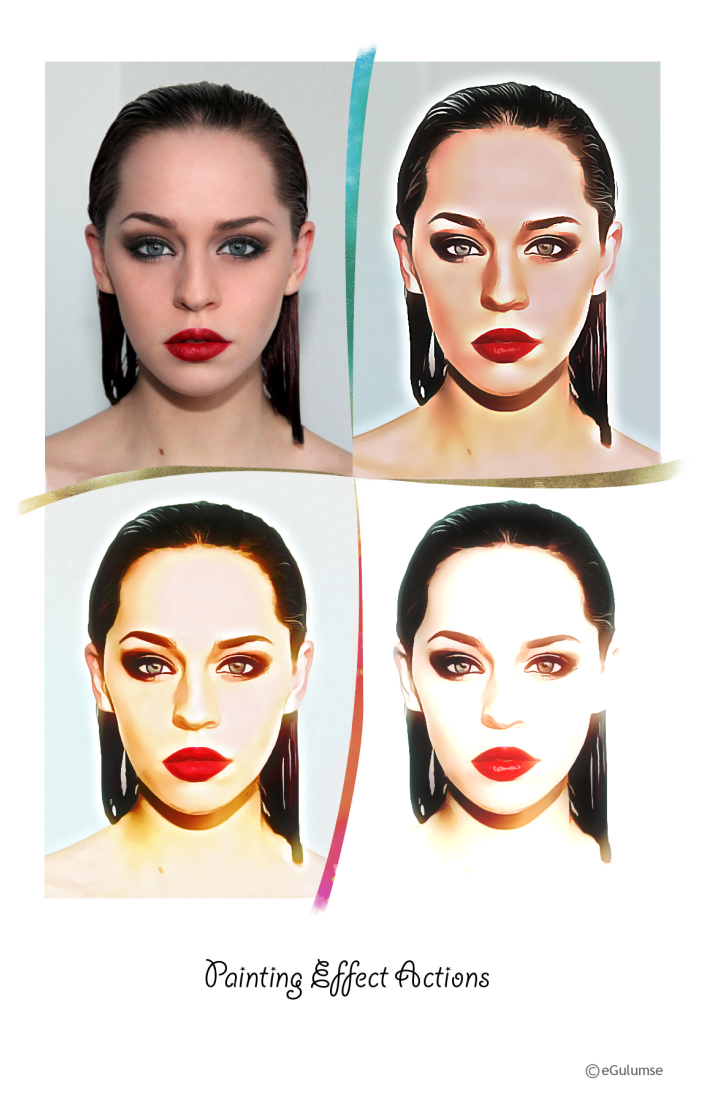 Painting Effect Actions by egulumse on DeviantArt