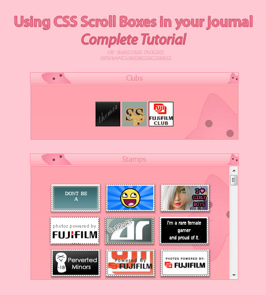 TUT: Using CSS Scroll Boxes by Talei on DeviantArt