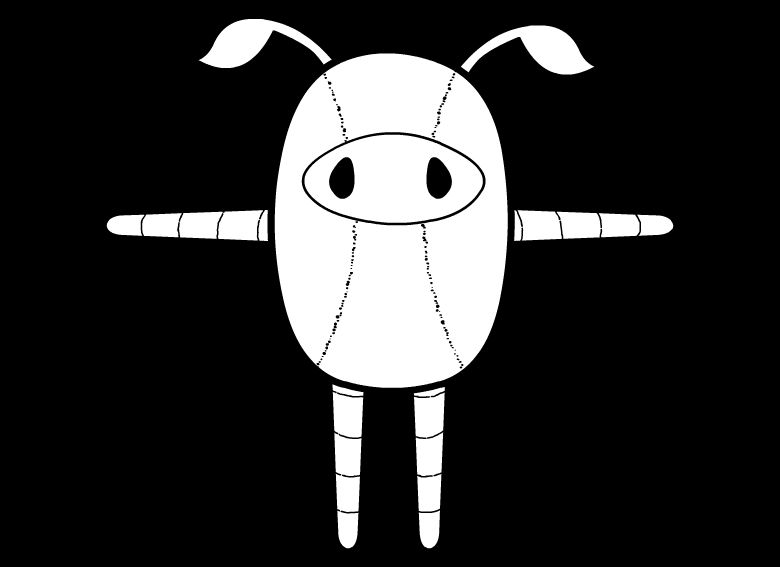 Creature 2 Turn Around by hai-lua on DeviantArt