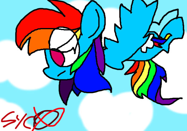 Rainbow dash by bunniiworm on DeviantArt