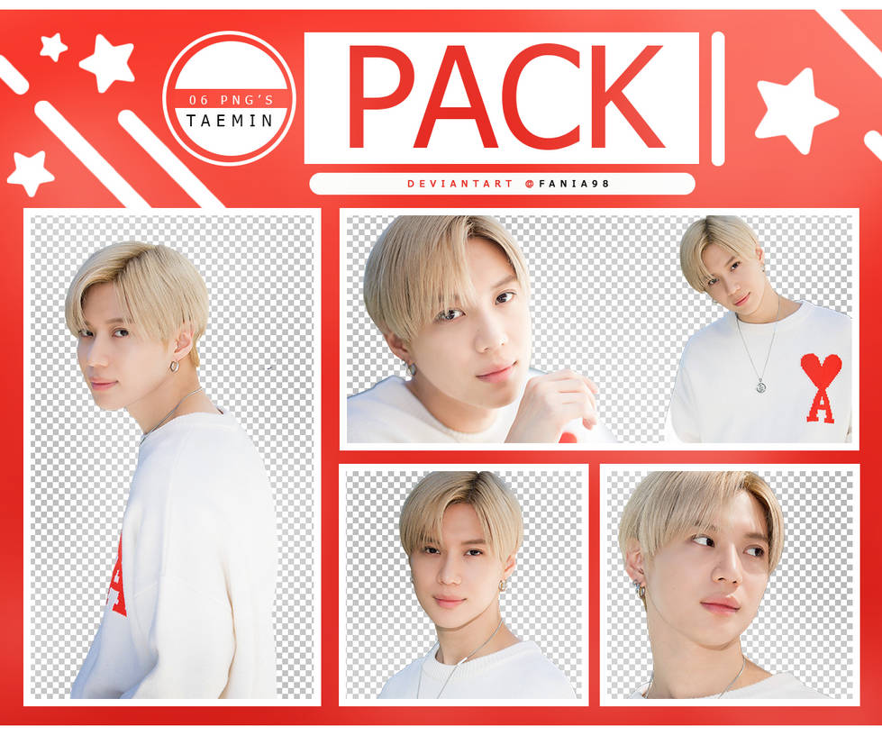Pack PNG #31 - Taemin by fania98 on DeviantArt