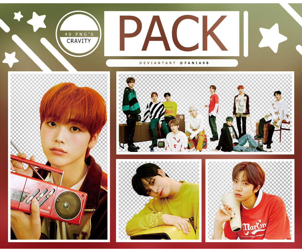 Pack PNG #63 - CRAVITY by fania98 on DeviantArt