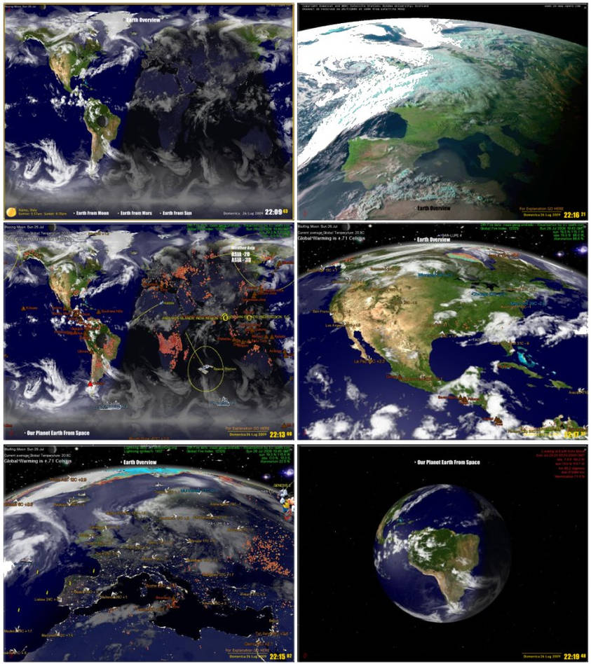 Our Planet Earth From Space by glfsd on DeviantArt