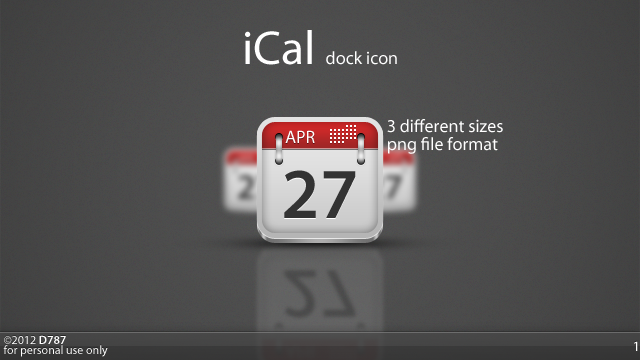 iCal Icon by Deiz787 on DeviantArt