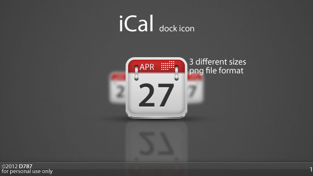 iCal Icon by Deiz787 on DeviantArt