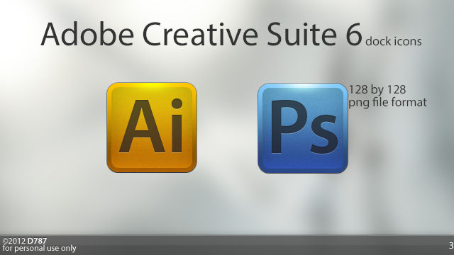 Creative Suite 6 icons by Deiz787 on DeviantArt
