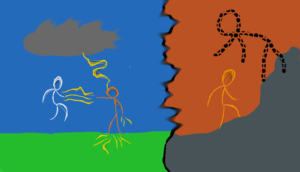 Splitting Paths by Deviant-123-fboops on DeviantArt