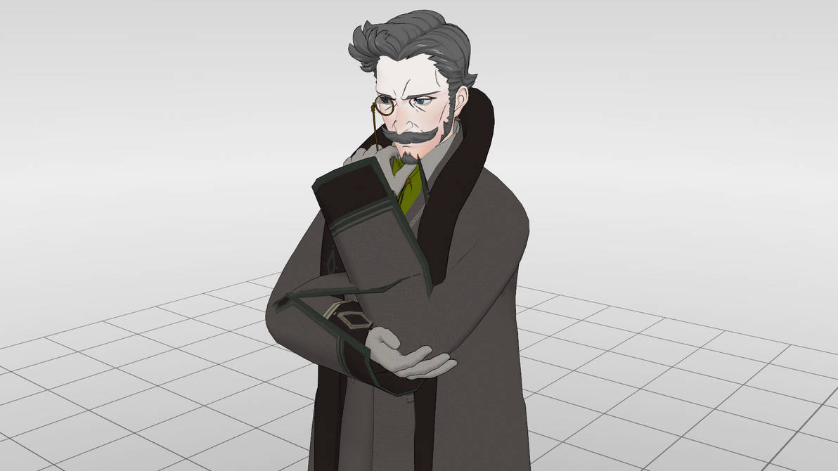 [Fire Emblem MMD] Hanneman von Essar - DL by nobodypls on DeviantArt