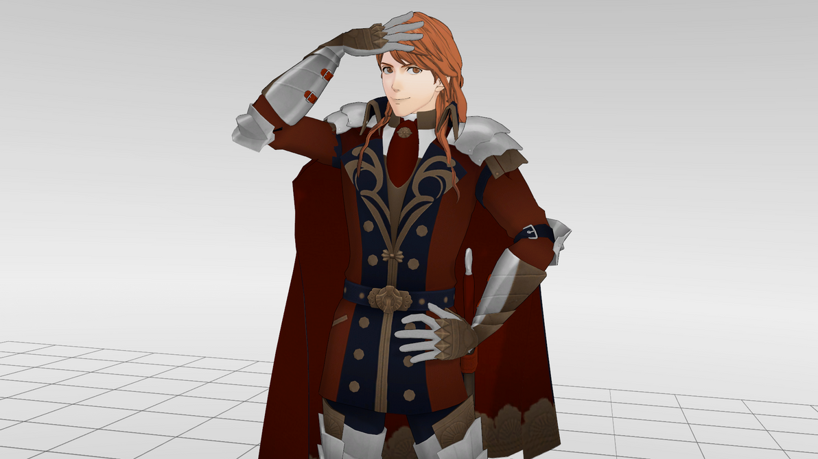 [Fire Emblem MMD] Ferdinand von Aegir DL by nobodypls on DeviantArt