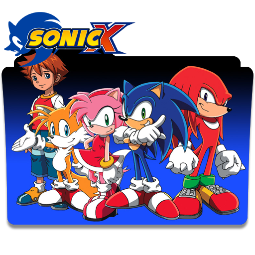 Sonic X (02) Folder Icon by TpaBoOkyP on DeviantArt