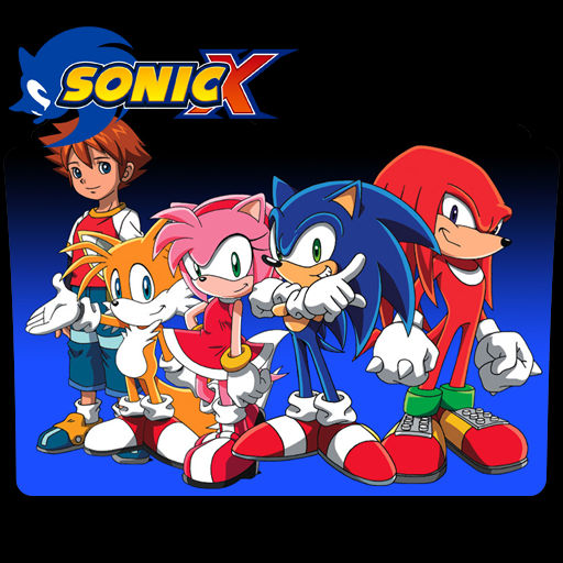 Sonic X (02) Folder Icon by TpaBoOkyP on DeviantArt