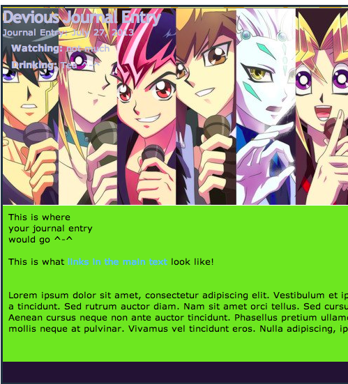 Journal Skin by The-Insane-Puppeteer on DeviantArt