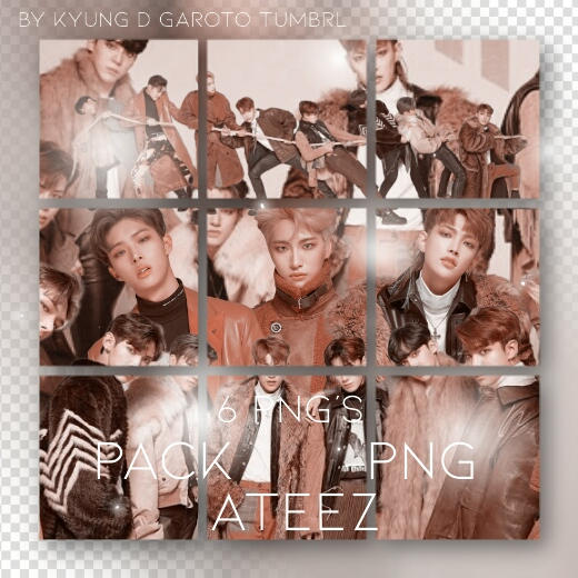 Ateez Png Pack By Kyungdong by KyunGdong on DeviantArt