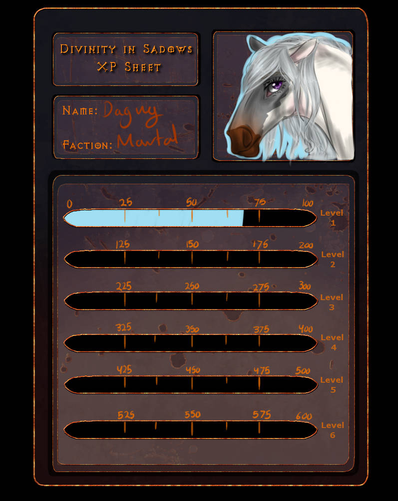 DIS|Dagny XP sheet (NEW SHEET) by fionafox1234 on DeviantArt